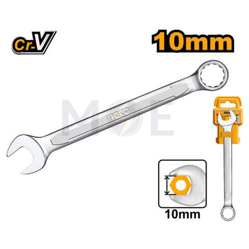 INGCO Industrial Combination Spanner 10mm Cr-V Chrome – MOElectric