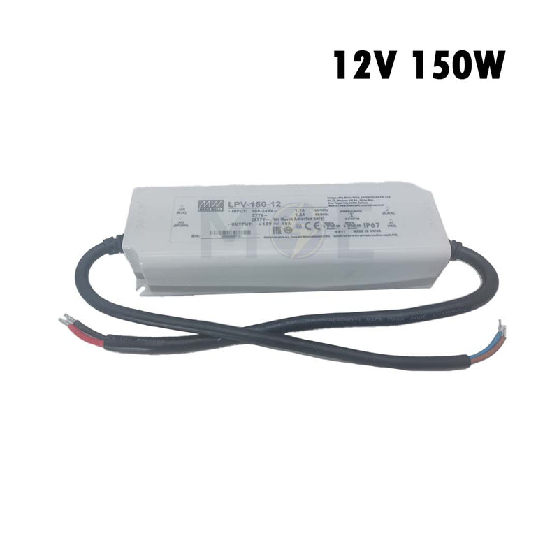 Mean Well LPV-150-12 Slim 12V 150W IP67 Power Supply – MOElectric